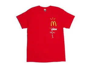 TRAVIS SCOTT X Mcdonald's Crew T-shirt