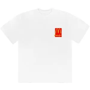 TRAVIS SCOTT X Mcdonald's Action Figure Series T-shirt - White