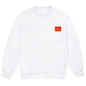 TRAVIS SCOTT X Mcdonald's Staff Crewneck Sweatshirt - White