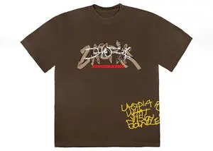 TRAVIS SCOTT Utopia I Tee Shirt - Brown