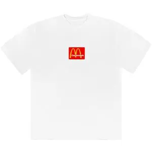 TRAVIS SCOTT X Mcdonald's Sesame T-shirt - White