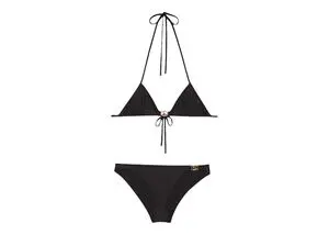 Gucci Gg Stretch Jersey Bikini - Black/gold/tone