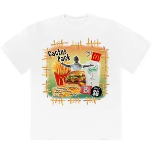 TRAVIS SCOTT X Mcdonald's Cactus Pack Vintage Bootleg Ii T-shirt - White