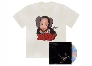 TRAVIS SCOTT X Kaws Utopia I Cd Box Set - White