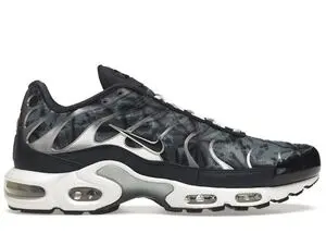 Nike Air Max Plus Palm Trees Sneakers - Blue Shadow/obsidianone-colormedium Denimone-colorwhiteone-colorblack