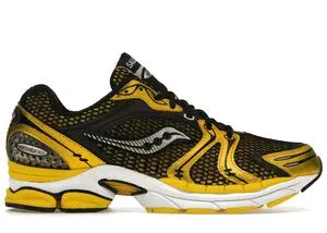 Saucony Progrid Triumph 4in Sneakers - Lemon/chrome