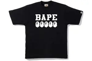 A BATHING APE Go Skate Summer Tee Shirt - Black
