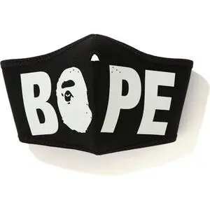 A BATHING APE Glow In The Dark Mask - Black