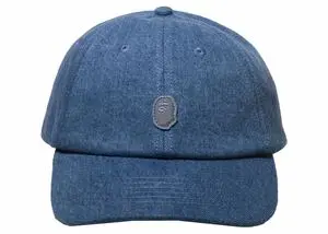 A BATHING APE Denim Cap - Light Indigo