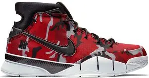 Nike Nike Kobe 1 Protro Undefeated Red Camo Sneakers Multione-colorcolor/blackone-coloruniversity Red