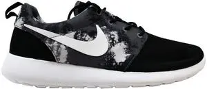 Nike Roshe Run Printed Sneakers - Black/white/cool Grey