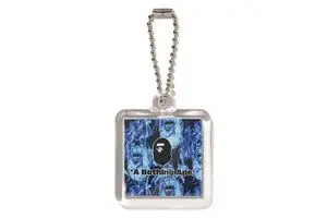 A BATHING APE Flame Keychain - Blue