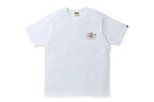BAPE Gold Rush Foil Tee Shirt #1 - White