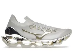 Mizuno Wave Prophecy Hajime Sorayama Sneakers - White/champagne Gold