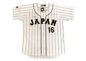 Mizuno Samurai Japan Wbc 2023 Ohtani Shohei 16 Replica Jersey - White