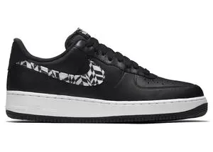 Nike Force 1 Low Pattern Swooshin Sneakers