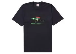 Supreme Hell Tee Shirt - Navy Blue