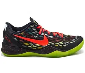 Nike Kobe 8 System Gc Christmas Sneakers - Black/bright Crimson/fiberglass