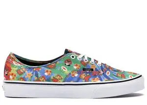 VANS Authentic Nintendo Tie-dye Sneakers - Super Mario Bros