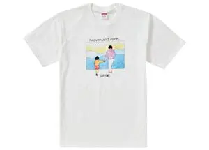 Supreme Heaven And Earth Tee Shirt - White