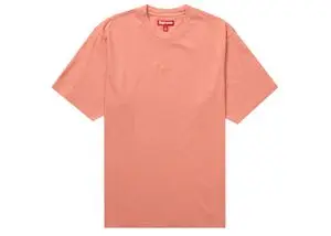 Supreme High Density Small Box Short Sleeve Top - Peach