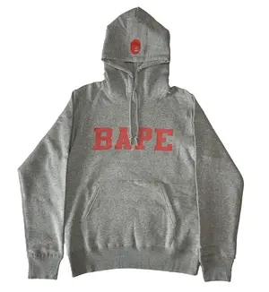 A BATHING APE Happy New Year Spell Out Hoodie