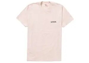 Supreme Heroines Tee Shirt - Heather Light Pink