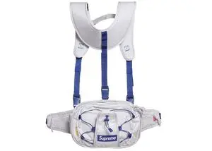 Supreme Harness Waist Bag - Silver