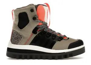 Adidas Outdoor Eulampis Stella Mccartney Leopard Sneakers - Tech Beige/core Black/solar Orange