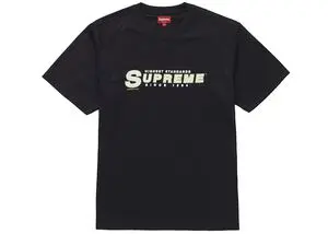 Supreme Highest Standards Athletic Short Sleeve Top - Black