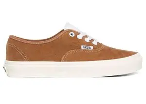 VANS Authentic Pig Suede Sneakers - Brown Sugar/snow White