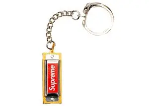 Supreme Hohner Keychain - Silver