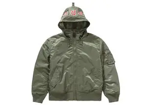 Supreme Hooded Ma1