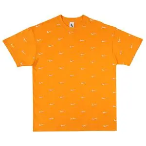Nike All Over Swoosh Logo T-shirt - Kumquat