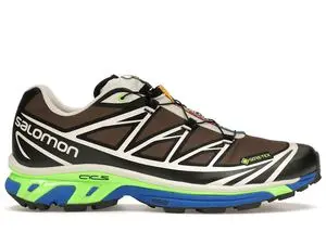 SALOMON Salomon XT-6 Gore-Tex SSENSE 20th Anniversary Sneakers Brown/green/blue