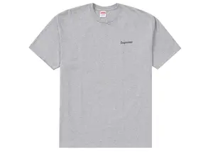 Supreme Martin Wong Big Heat Tee Shirt - Heather Grey