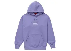 Supreme Hq Hooded Sweatshirt - Light Violet