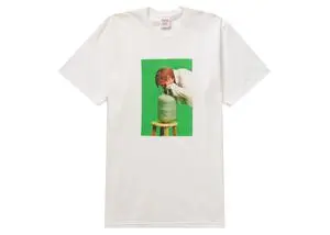 Supreme Mark Leckey Greenscreen Tee Shirt - White