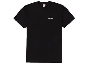 Supreme Martin Wong Big Heat Tee Shirt - Black