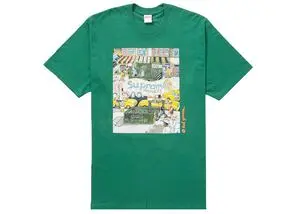Supreme Manhattan Tee Shirt - Light Pine