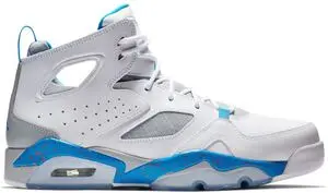 JORDAN Flightclub 91 High-top Sneakers - White/signal Blue/wolf Grey