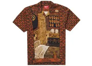 Supreme Martin Wong Secret World Rayon Shirt - Multicolor