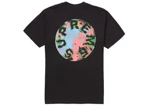 Supreme Marble Tee Shirt - Black