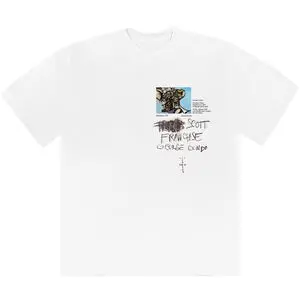 TRAVIS SCOTT Portrait Of Travis Wip T-shirt - White