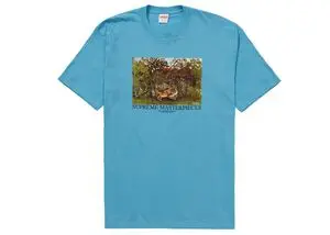 Supreme Masterpieces Tee Shirt - Light Slate