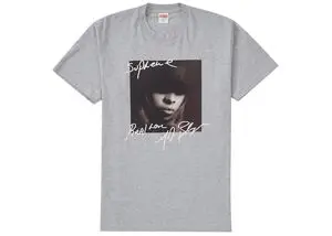 Supreme Mary J. Blige Tee Shirt - Heather Grey