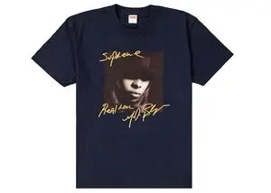 Supreme Mary J. Blige Tee Shirt - Navy Blue