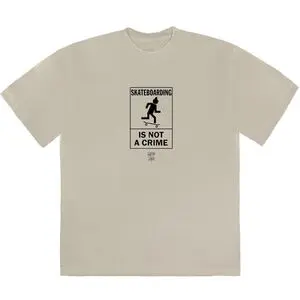 TRAVIS SCOTT Not A Crime T-shirt Ii - Grey