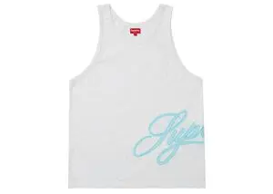 Supreme Mesh Script Tank Top