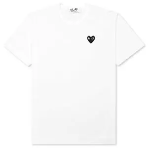 Play Comme Des Garcon Black Emblem T-shirt